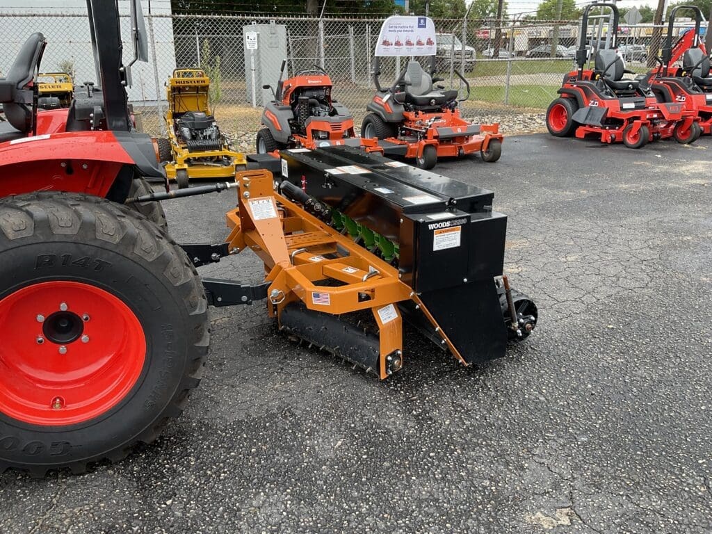Weavers Equipment 60 Inch Woods Seeder for Rent Weavers Equipment